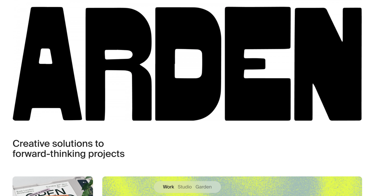 Arden — Arden Studio